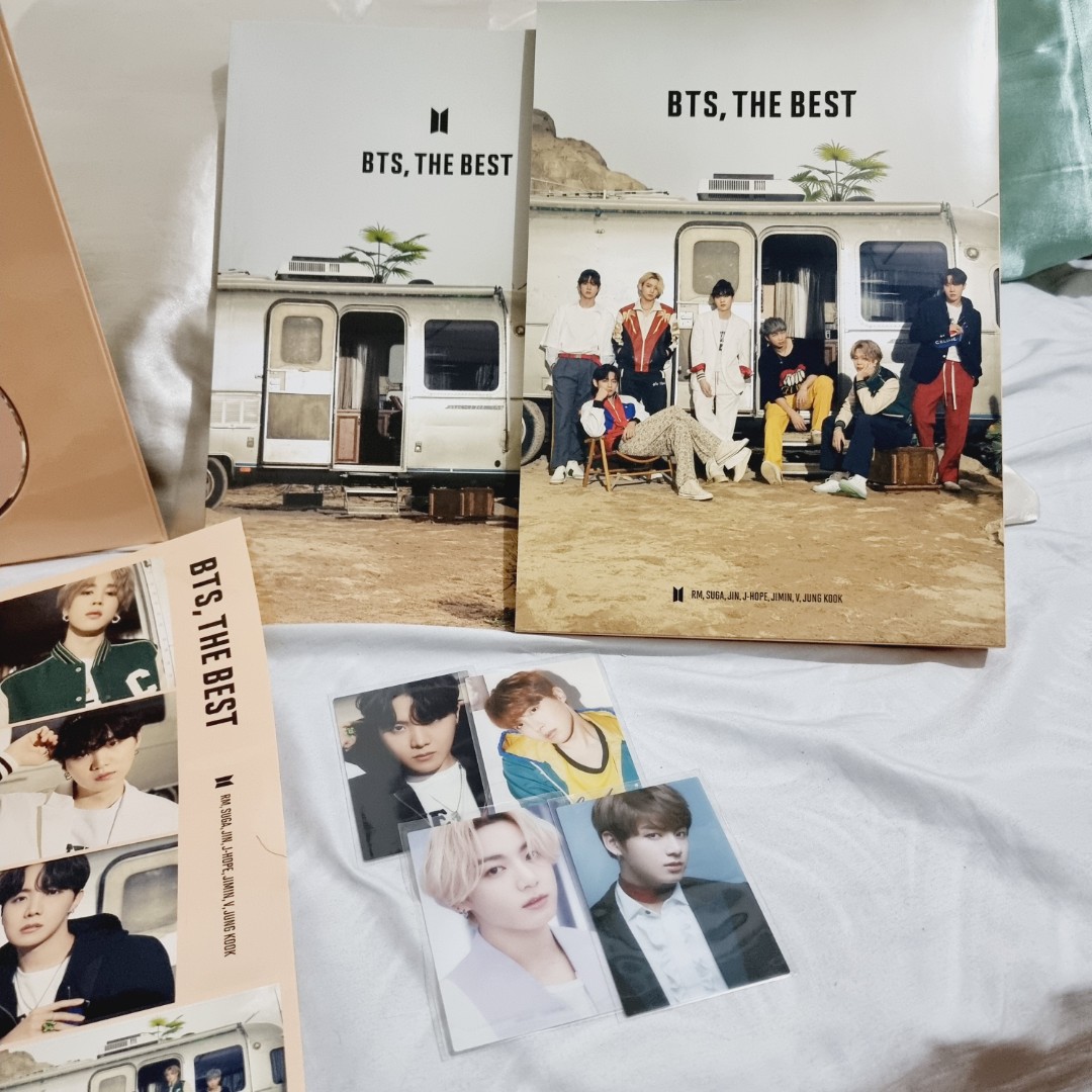BTS THE BEST JAPAN FC WITH JUNGKOOK AND JHOPE PCS, Hobbies & Toys ...