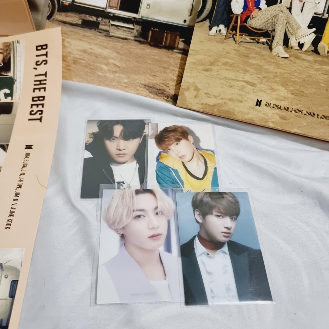 BTS THE BEST JAPAN FC WITH JUNGKOOK AND JHOPE PCS, Hobbies & Toys ...