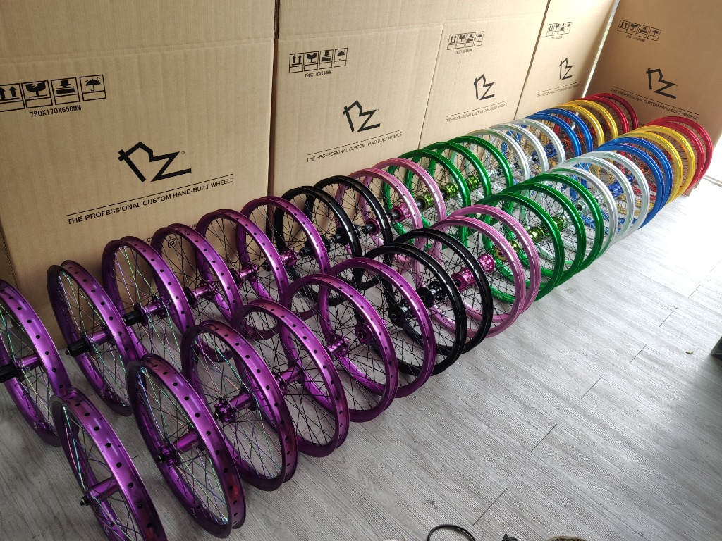 BZ Bikes Mini Velo Gravel Wheelset (20inch 406 / Fat Tyre) for Crius ...