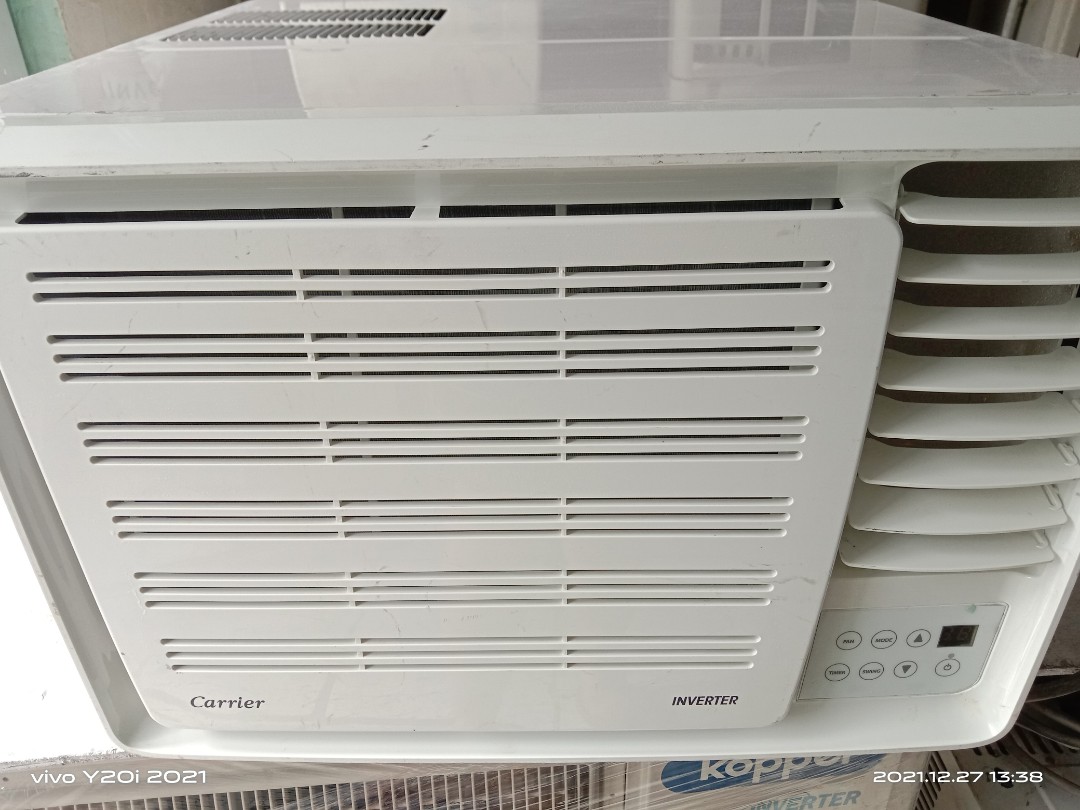 Carrier 1hp window type Inverter, TV & Home Appliances, Air ...