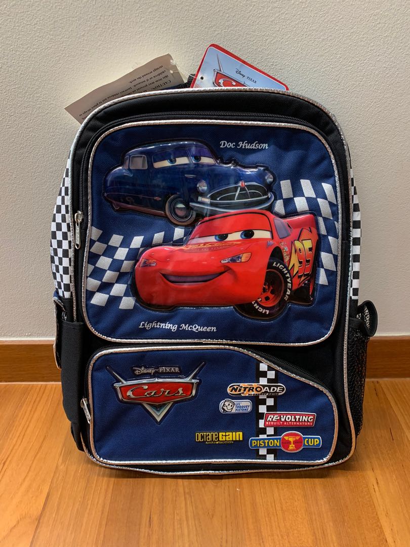 Cars School Bag & Pencil Case, Hobbies & Toys, Stationery & Craft ...