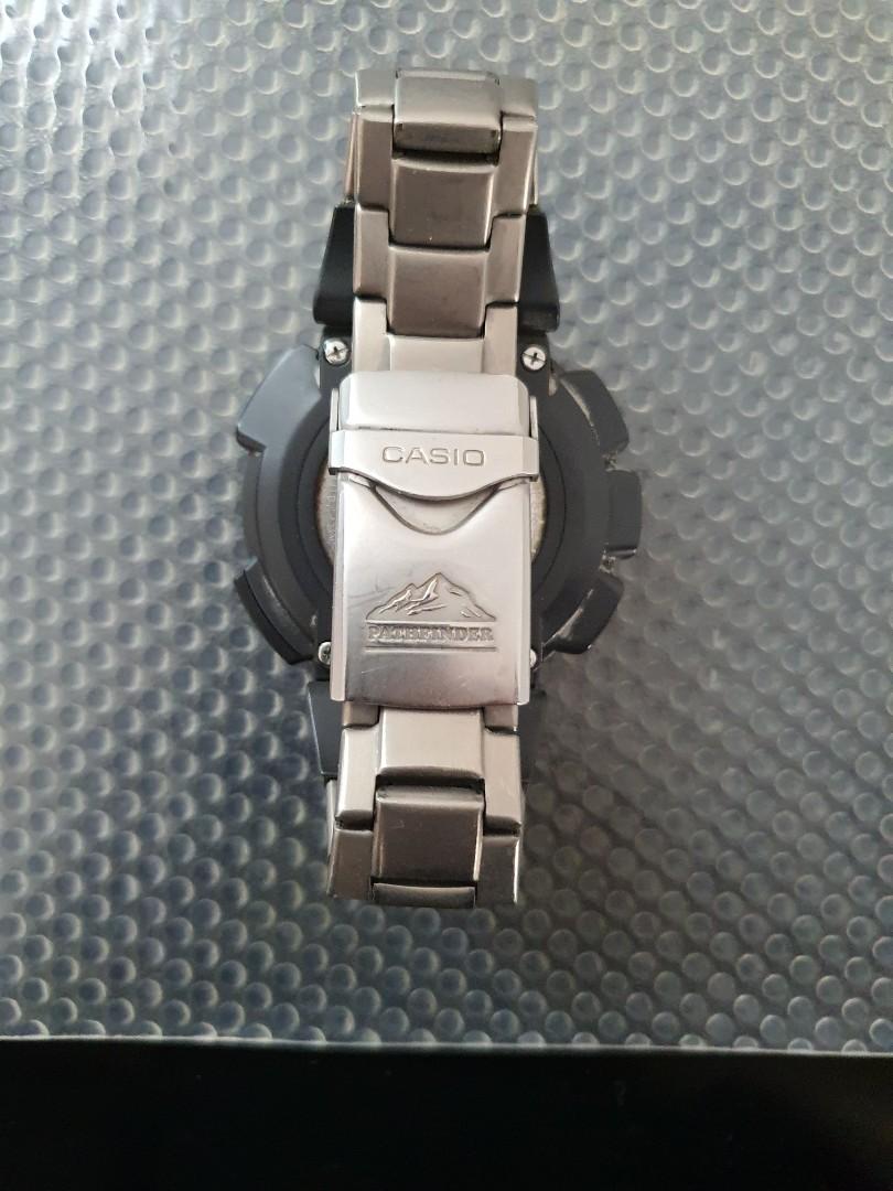 Casio Protrek Titanium Multi Sensor, Luxury, Watches on Carousell