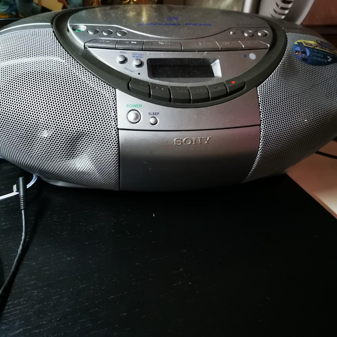Cd player Sony, TV & Home Appliances, TV & Entertainment, Entertainment ...