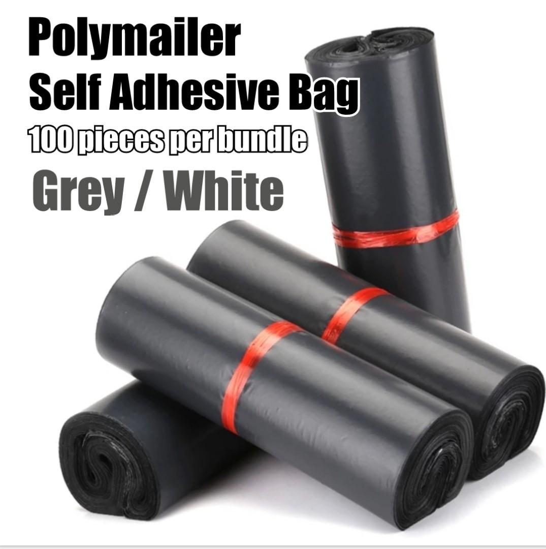 Polymailer, Polymailers White, Grey, Black, Plastic Poly Mailer Bag ...