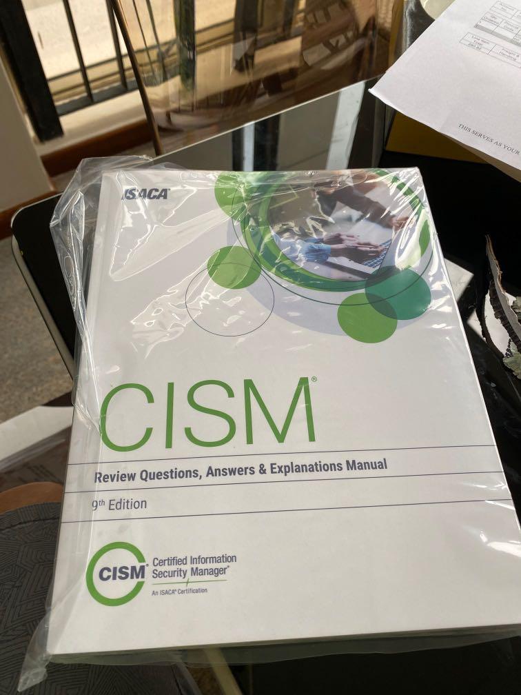 CISM latest review manual , Everything Else on Carousell