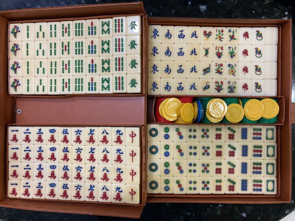 Complete Mahjong Set (A1 size), Hobbies & Toys, Toys & Games on Carousell