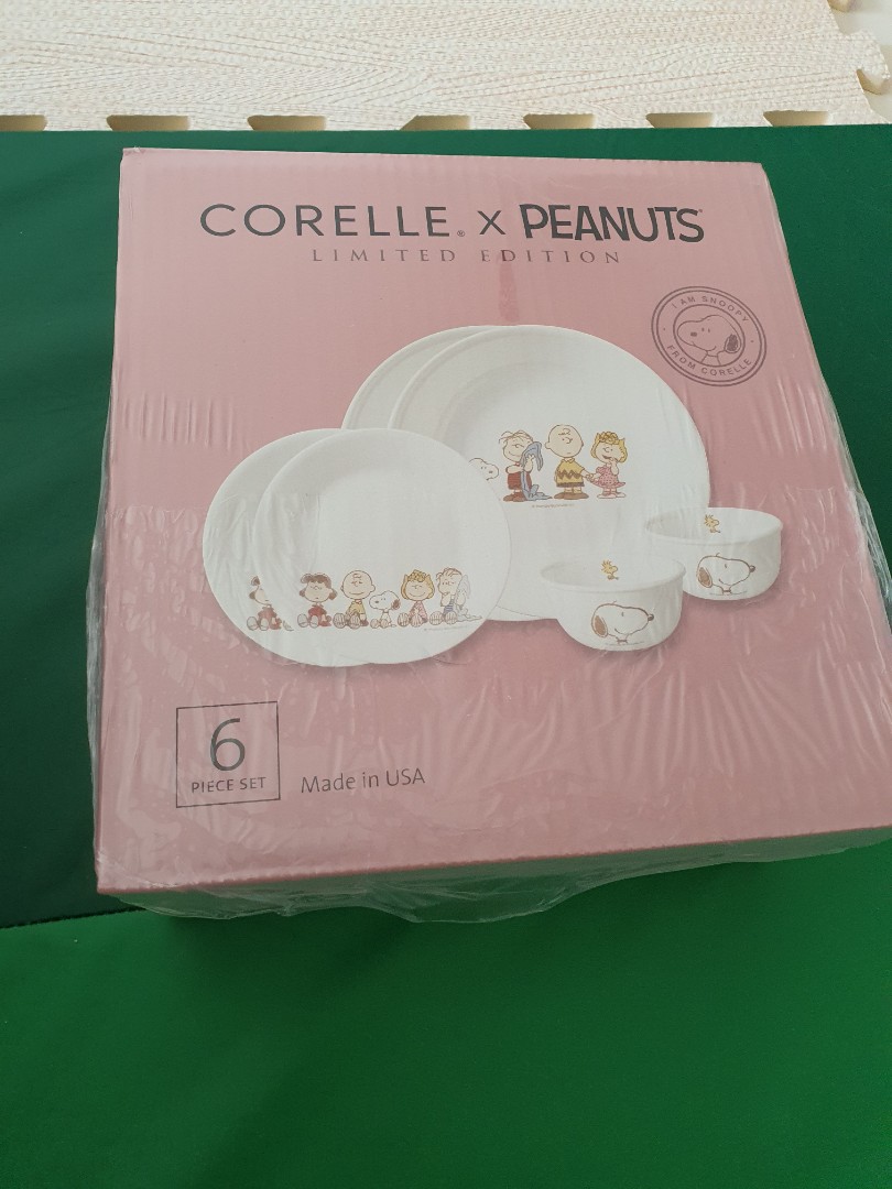 Corelle peanuts limited edition, Furniture & Home Living, Kitchenware ...