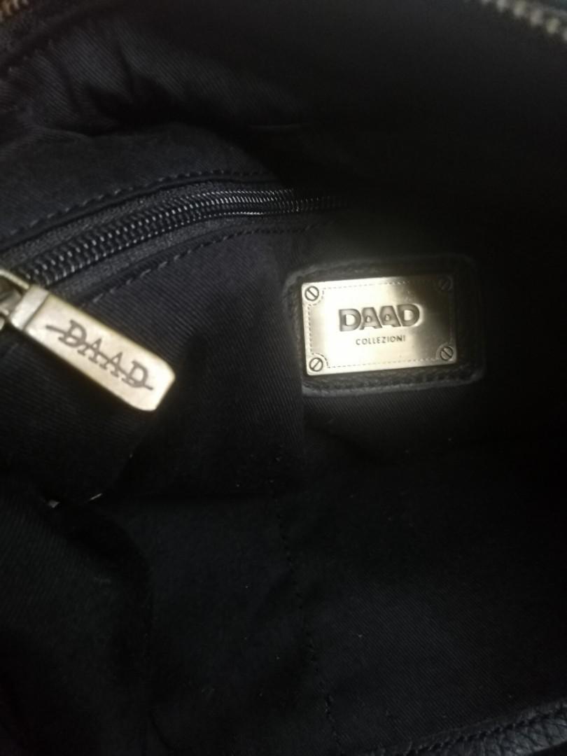 Daad Collezioni Leather Sling Bag, Luxury, Bags & Wallets on Carousell