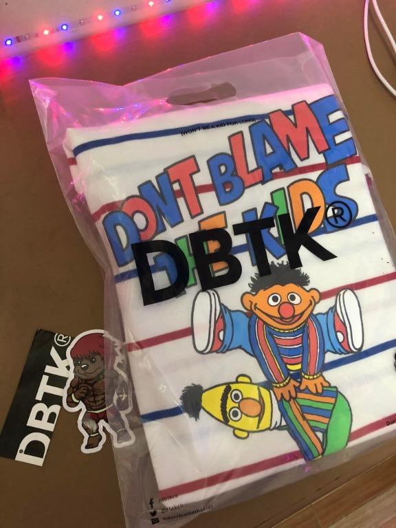 DBTK and Sesame Street (Limited Edition) "Ernie and Bert" Oversized Tee ...