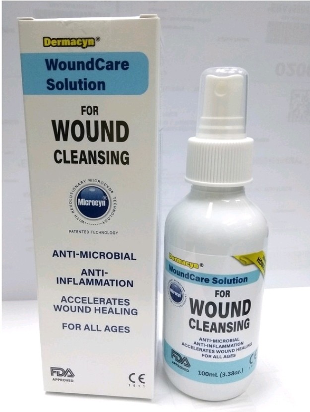 Dermacyn Wound Cleansing Spray, Health & Nutrition, Medical Supplies ...