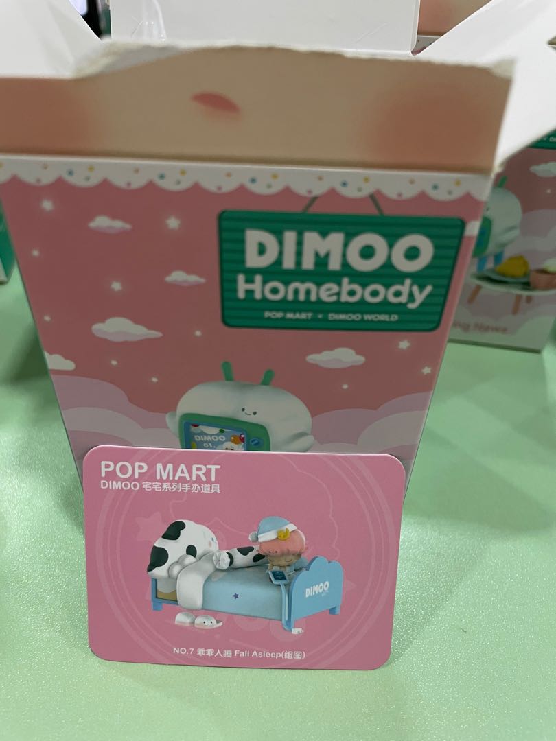 Dimoo Homebody- Fall Asleep, Hobbies & Toys, Toys & Games on Carousell