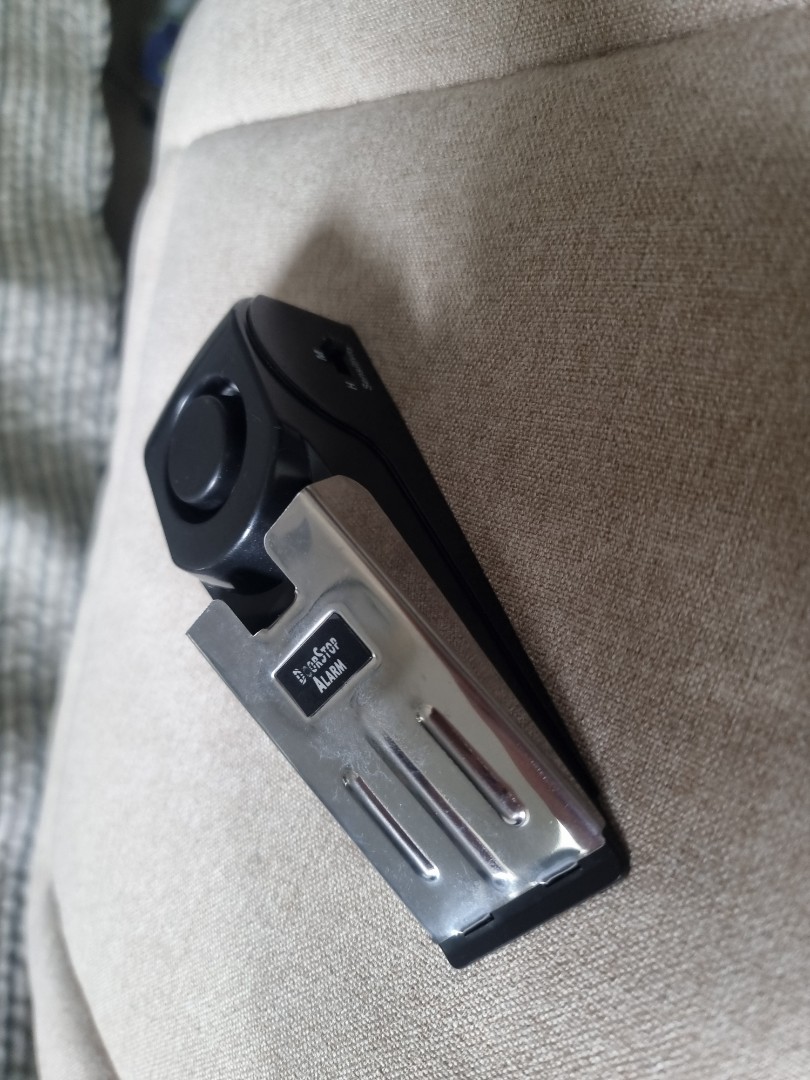 Door step.alarm for travel and landed property, TV & Home Appliances ...