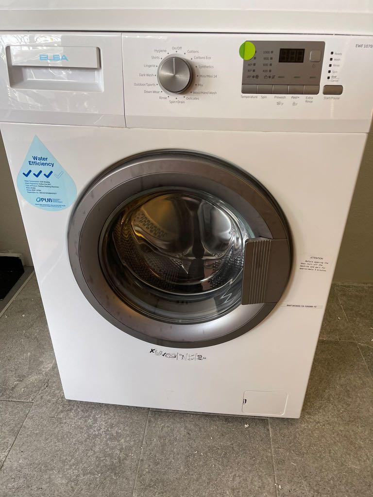 Elba Washing Machine and Dryer, TV & Home Appliances, Washing Machines ...