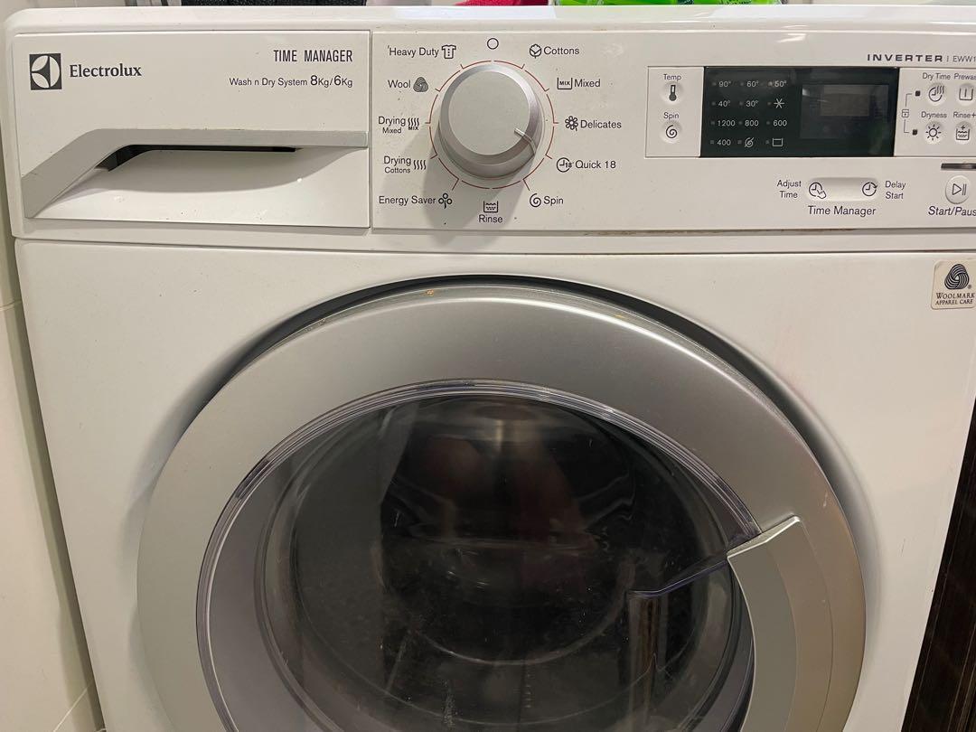 Electrolux 8Kg Washing machine (washer plus dryer), TV & Home ...