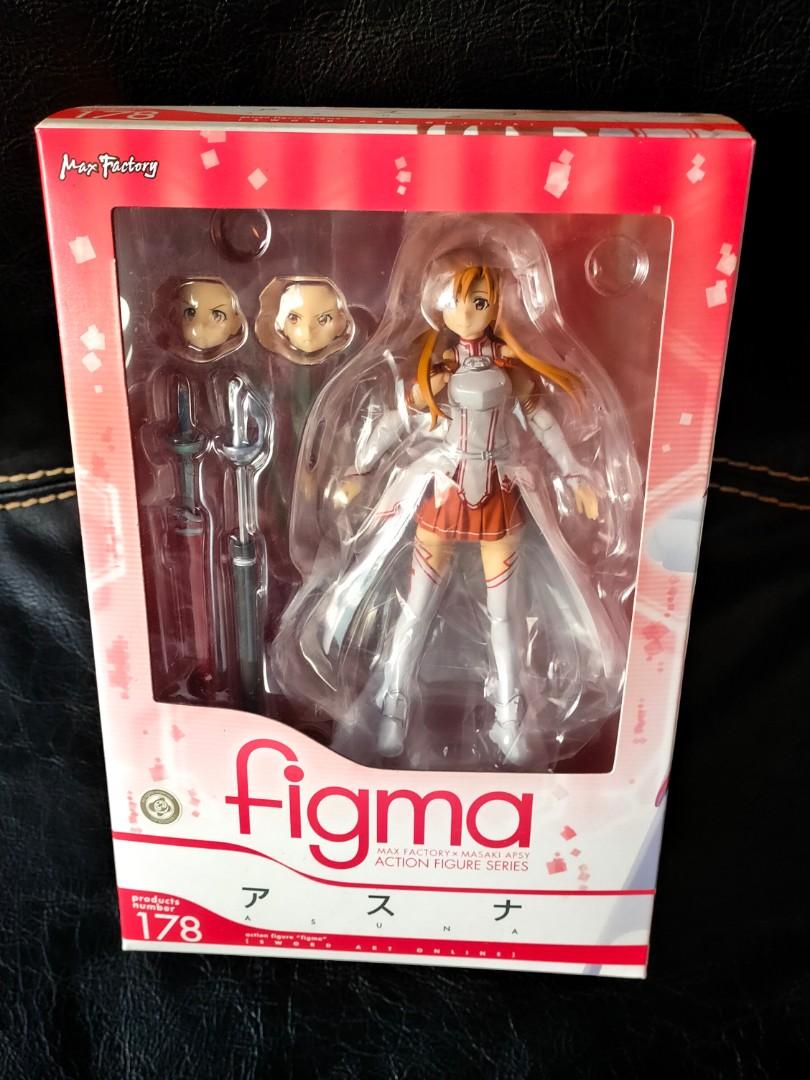 Genuine Figma Asuna Sword Art Online SAO figurine Max Factory, Hobbies ...