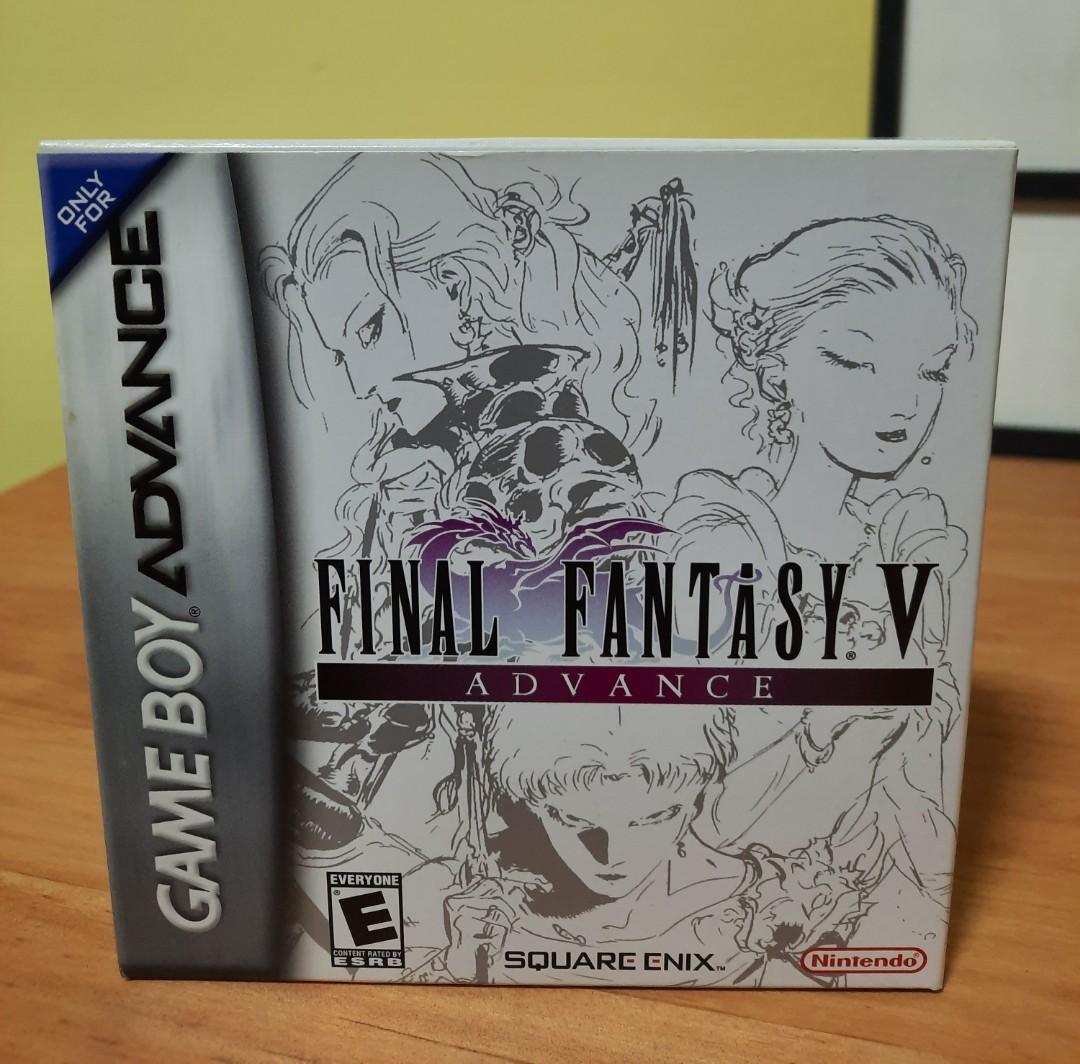 Final Fantasy V Advance (GBA) Complete in box, Video Gaming, Video ...