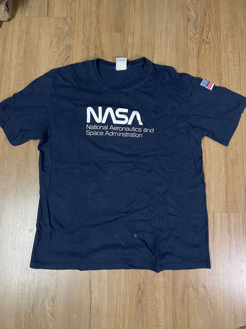 FLUKE NASA tshirt, Men's Fashion, Tops & Sets, Tshirts & Polo Shirts on ...