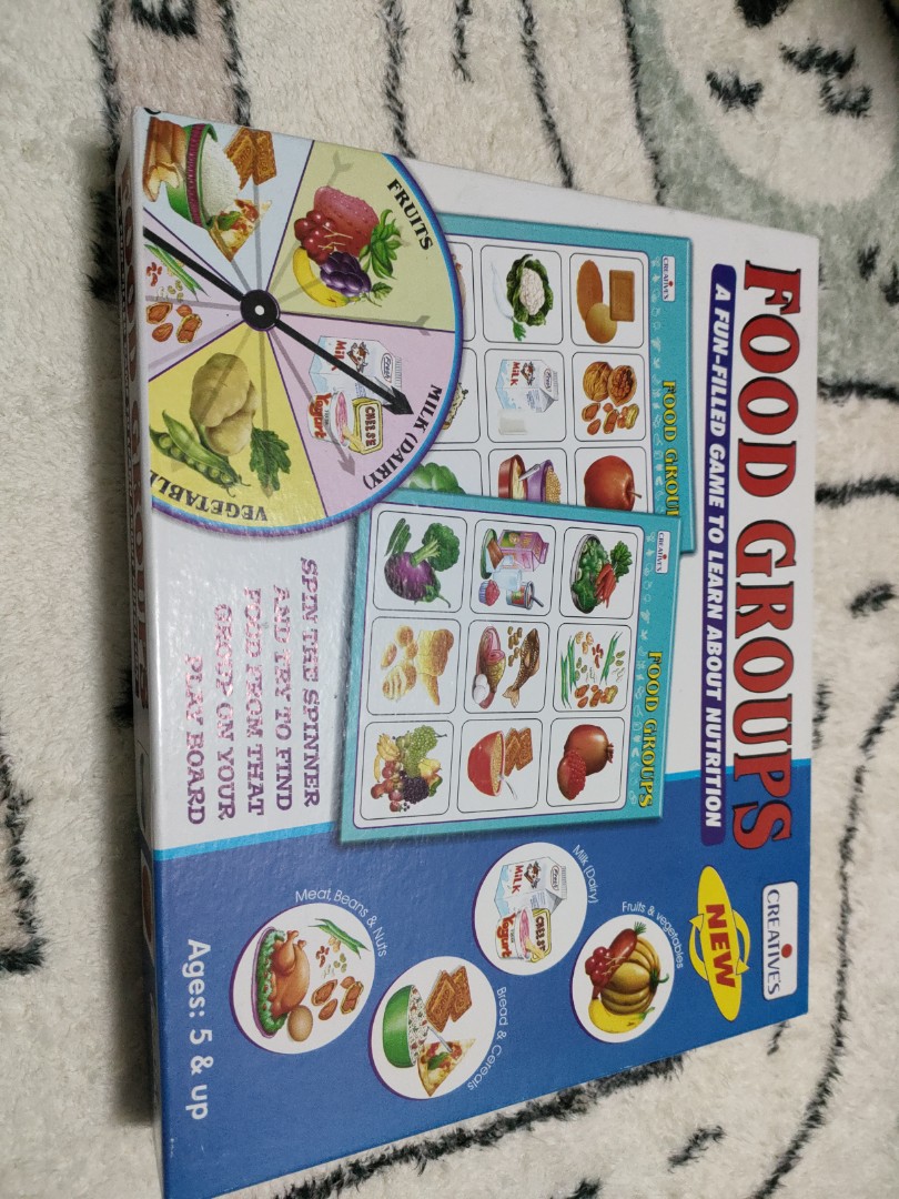 Food Group & Nutrition Games, Babies & Kids, Infant Playtime on Carousell