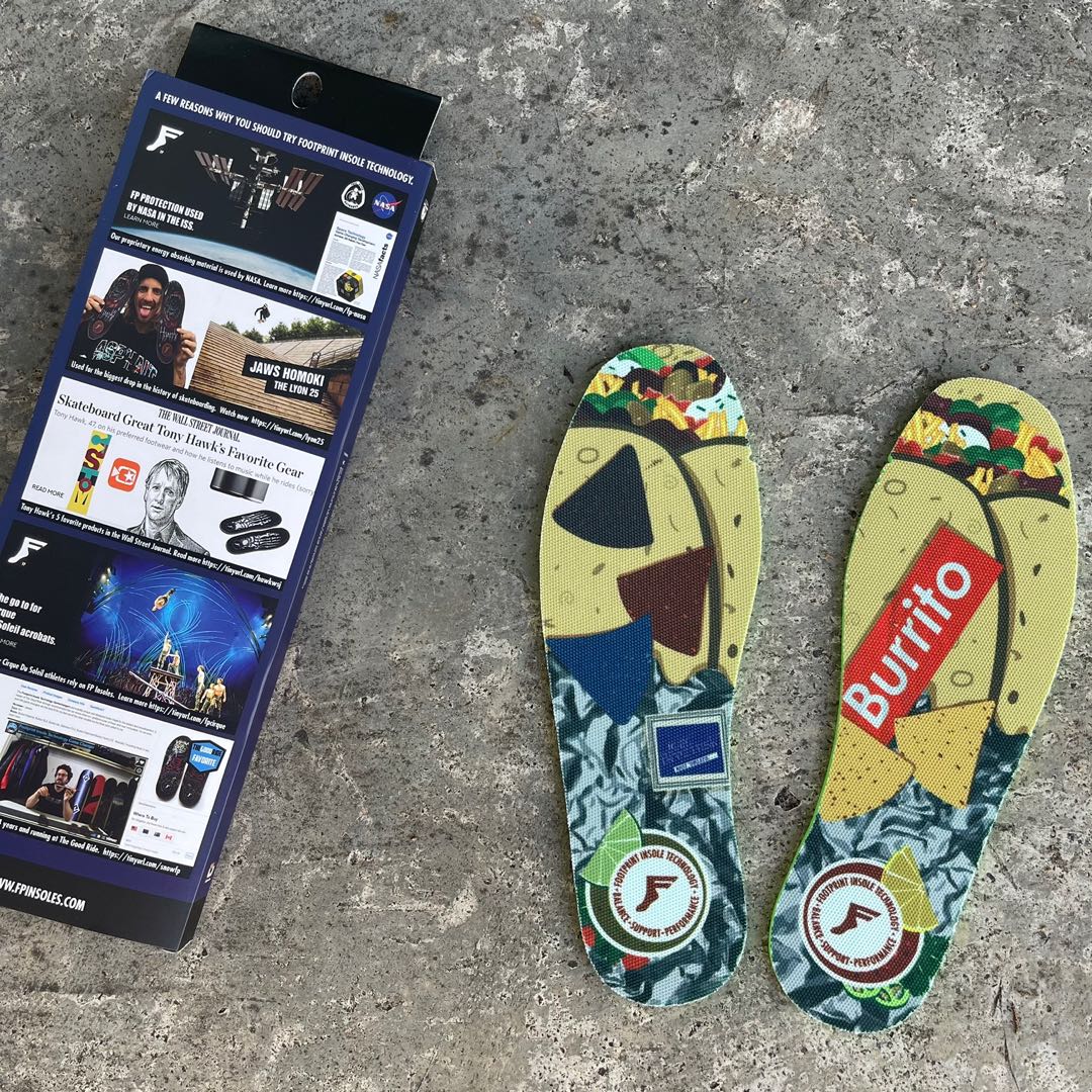 Foot print insoles, Sports Equipment, Sports & Games, Skates ...