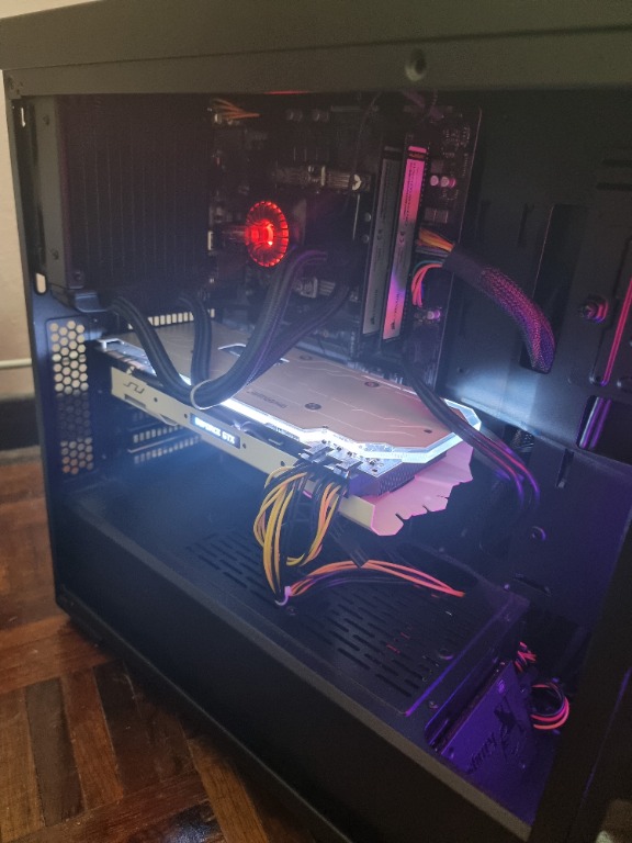 Full GTX 1080 PC and monitor with FREE SSD Keyboard & Be Quiet Fan ...