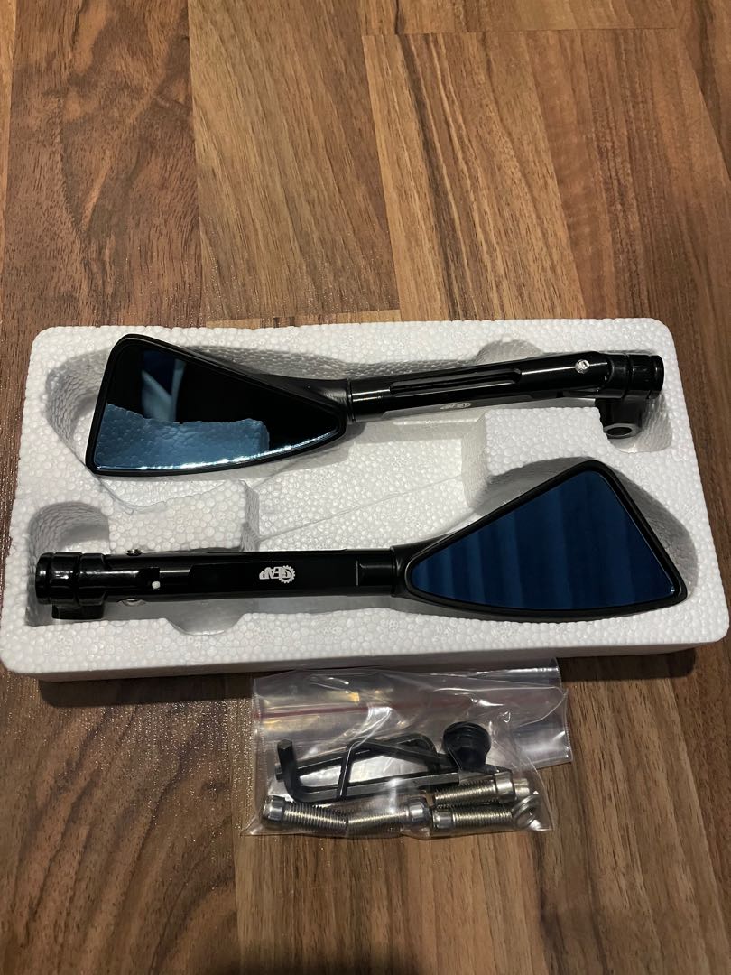 GEAR side mirrors, Motorcycles, Motorcycle Accessories on Carousell