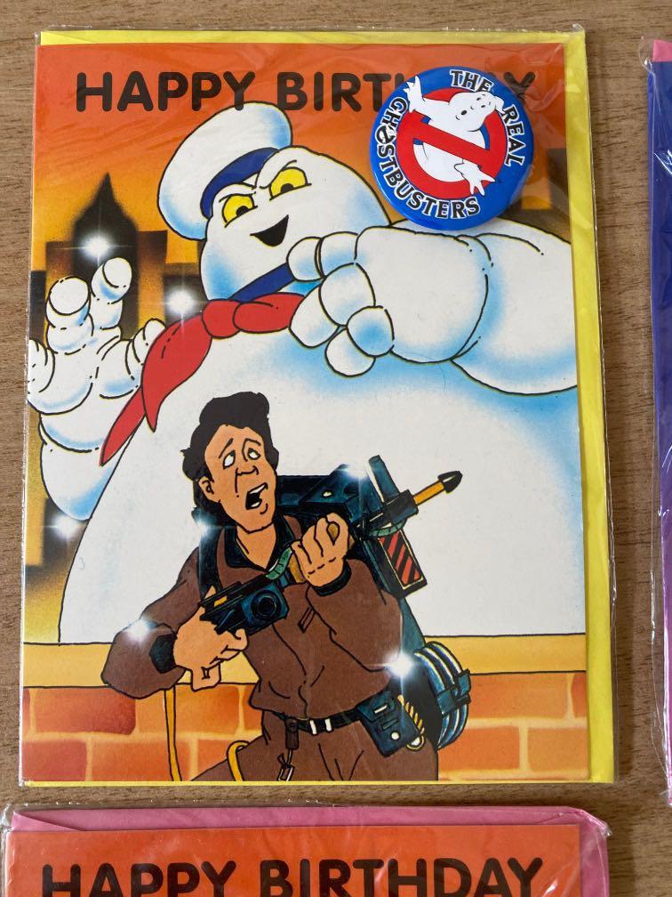 Ghostbusters kids birthday cards, Hobbies & Toys, Stationery & Craft ...