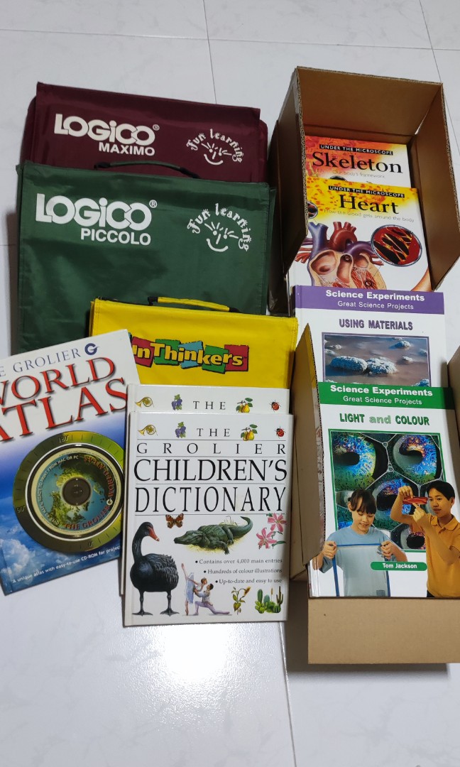 GROLIER Brand Interactive Enrichment Activities and Game for Brain ...