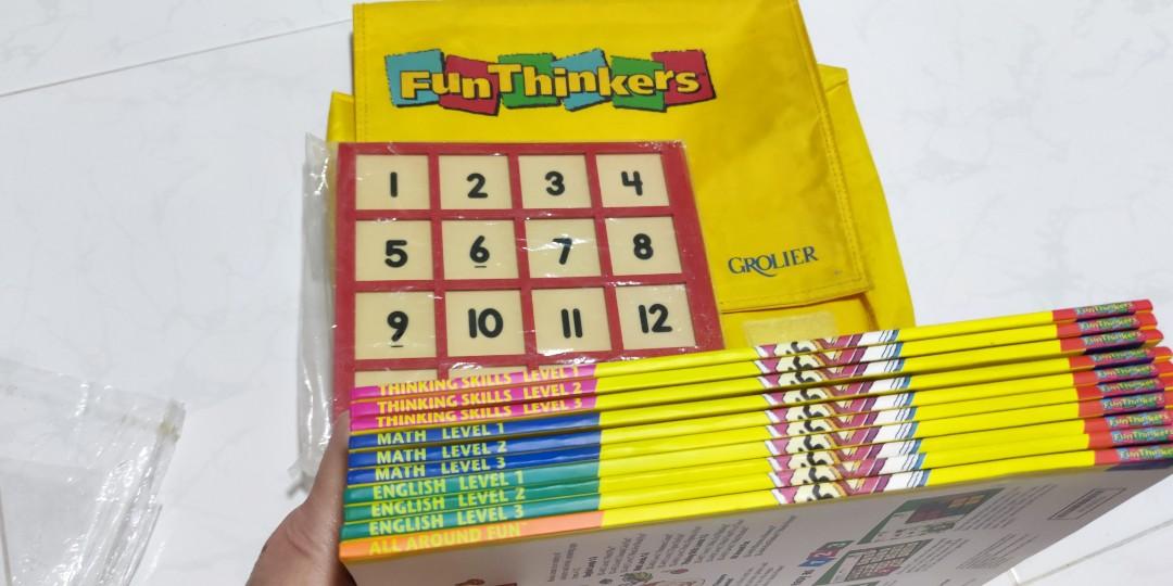 GROLIER Brand Interactive Enrichment Activities and Game for Brain ...