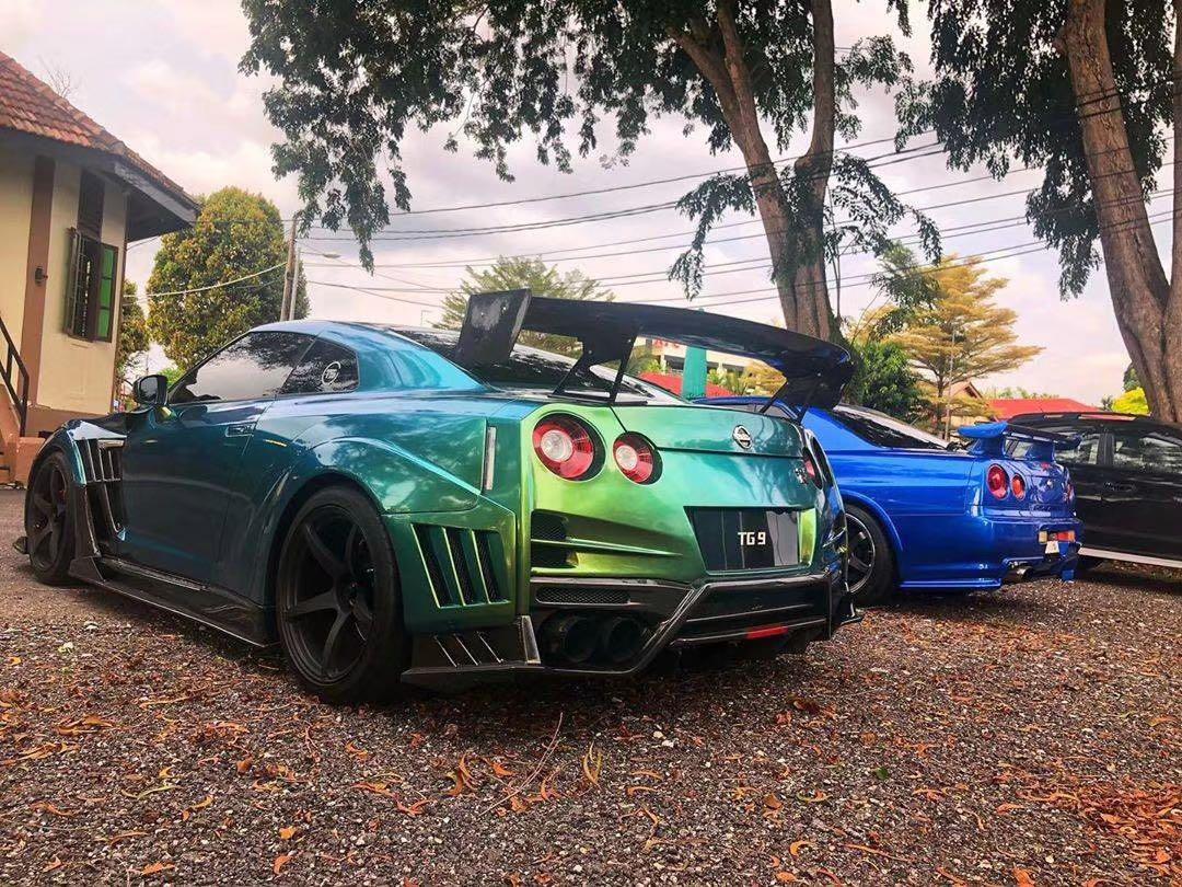 GTR35 Top Secret bodykit, Car Accessories, Accessories on Carousell