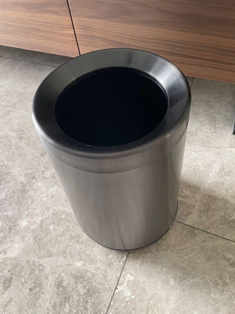 Premium gunmetal grey dustbin with hidden bag compartment, Furniture ...