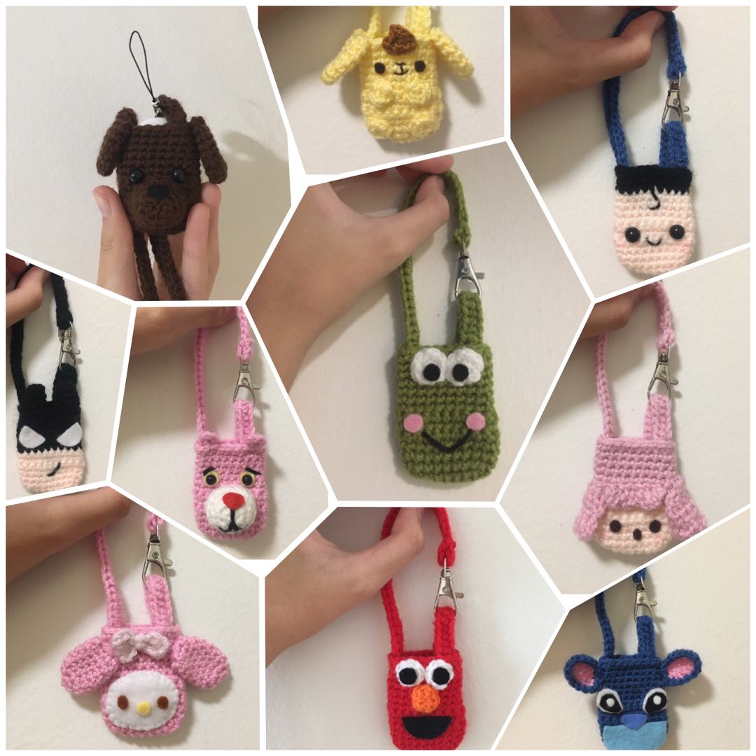 handmade crochet amigurumi trace together token cover, Hobbies & Toys ...