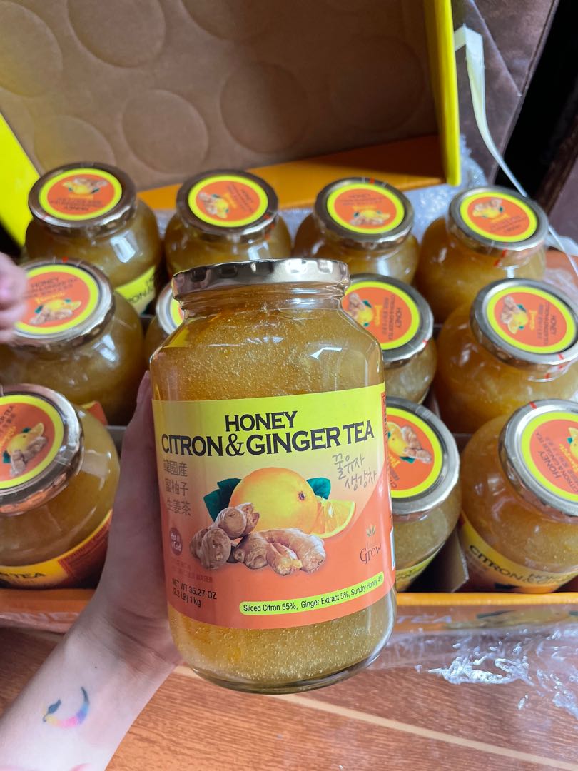Honey Citron & Ginger Tea, Food & Drinks, Fresh Produce on Carousell