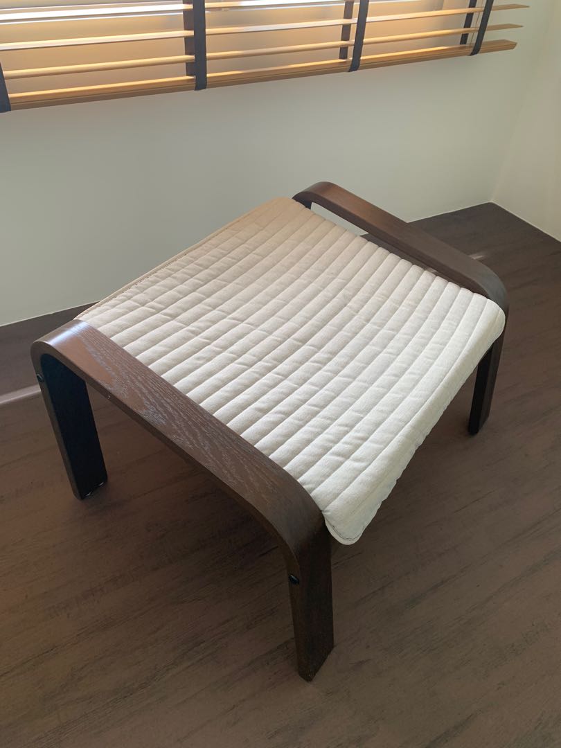 IKEA POANG footstool, Furniture & Home Living, Furniture, Other Home ...
