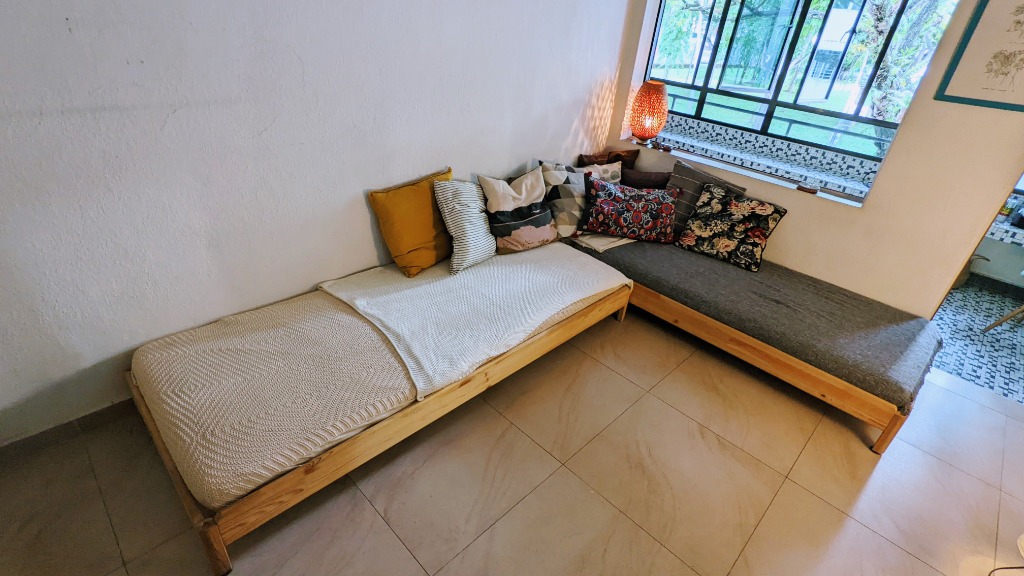 IKEA UTAKER Stackable Bed, Furniture & Home Living, Furniture, Bed ...