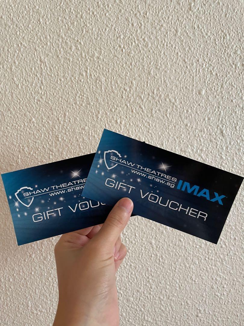 IMAX Shaw Movie Voucher Valid till 16 Dec 2022, Tickets & Vouchers ...