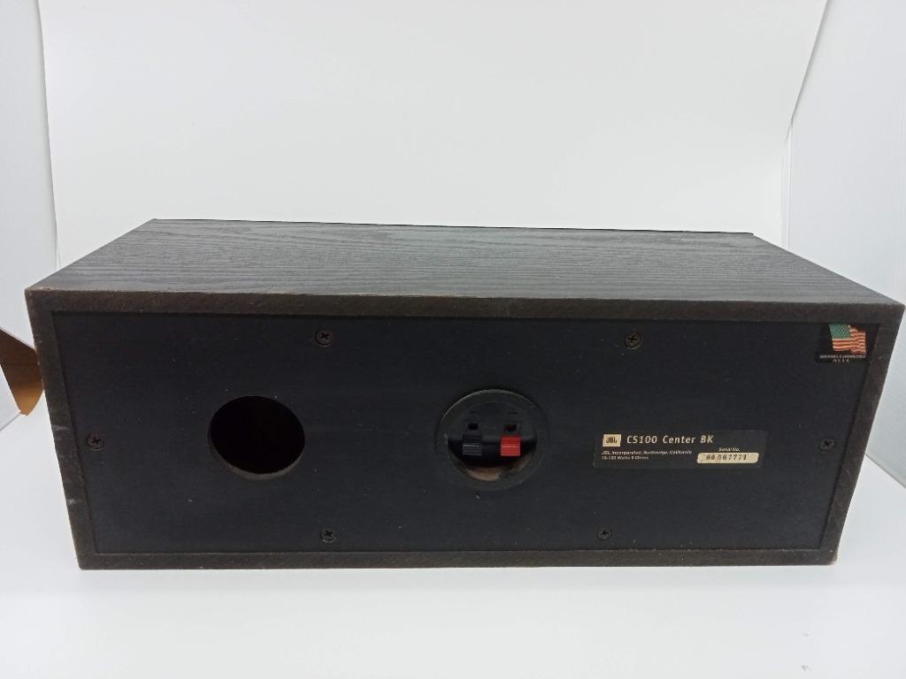FAST DEAL! JBL CS100 Center Speaker BK, Audio, Soundbars, Speakers ...