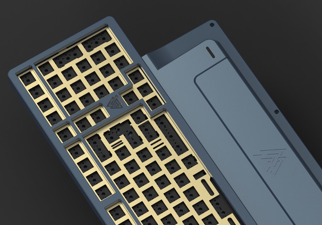 KDBfans Odin Custom Mechanical Keyboard - Blue, Computers & Tech, Parts ...