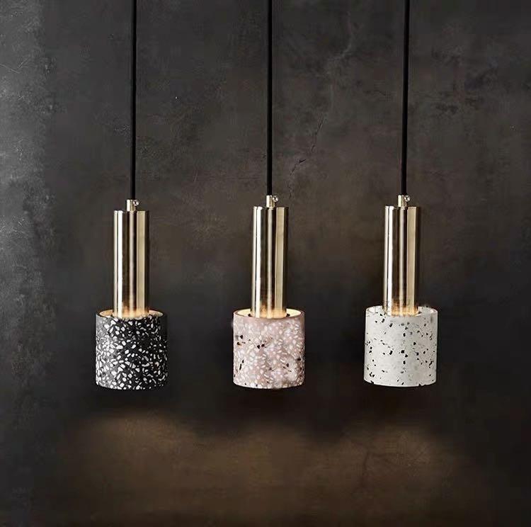 Kelly Terrazzo Led Pendant Light A103, Furniture & Home Living ...