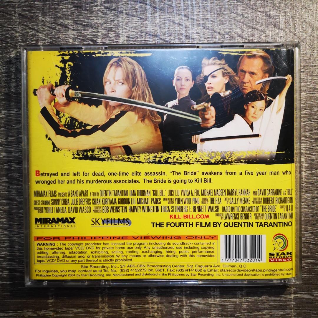 Kill Bill VCD, Hobbies & Toys, Music & Media, CDs & DVDs on Carousell
