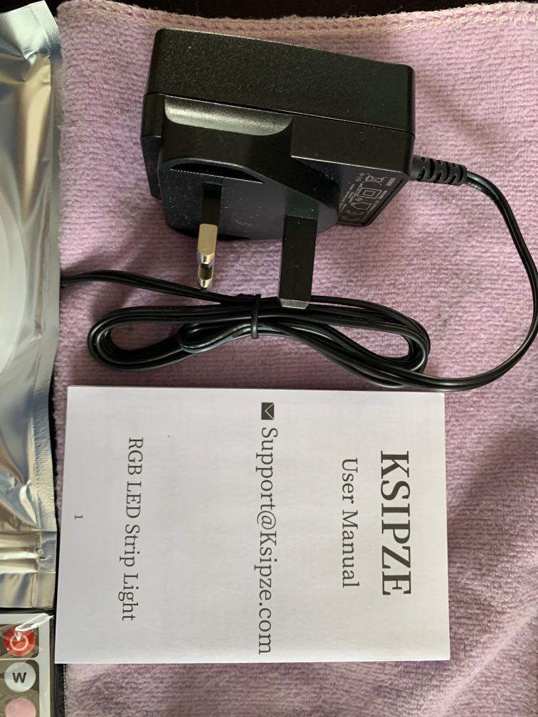 KSIPZE RGB LED Strip Light, Everything Else on Carousell
