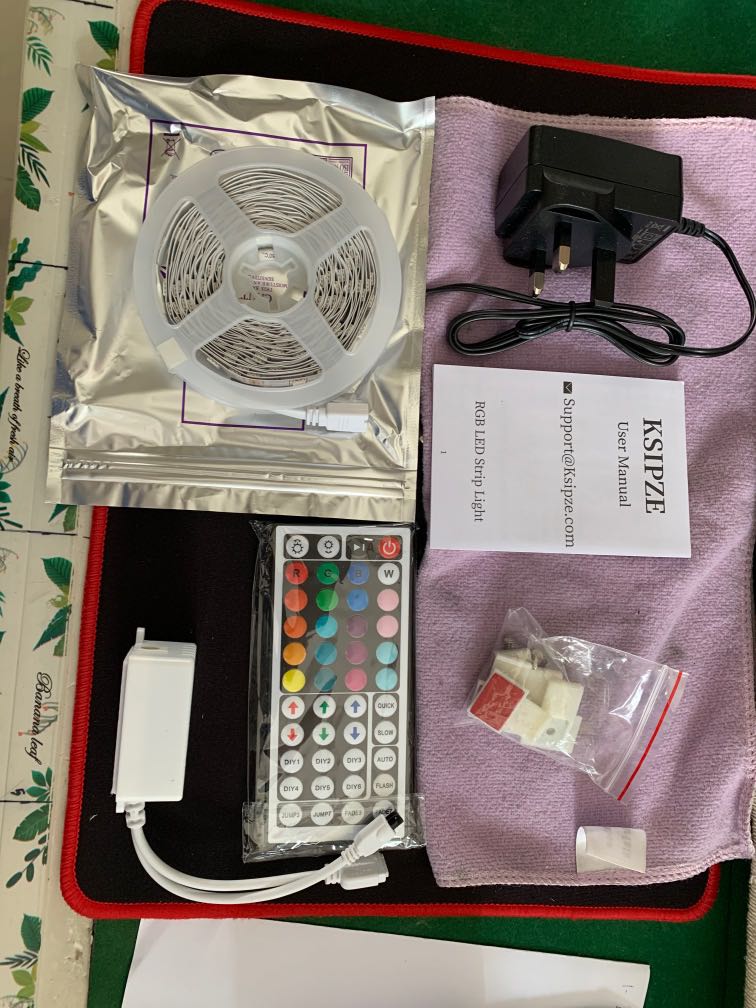KSIPZE RGB LED Strip Light, Everything Else on Carousell