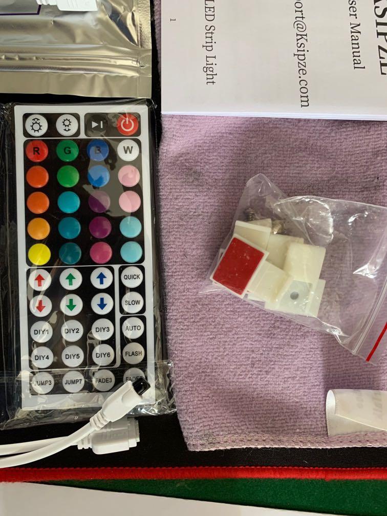 KSIPZE RGB LED Strip Light, Everything Else on Carousell