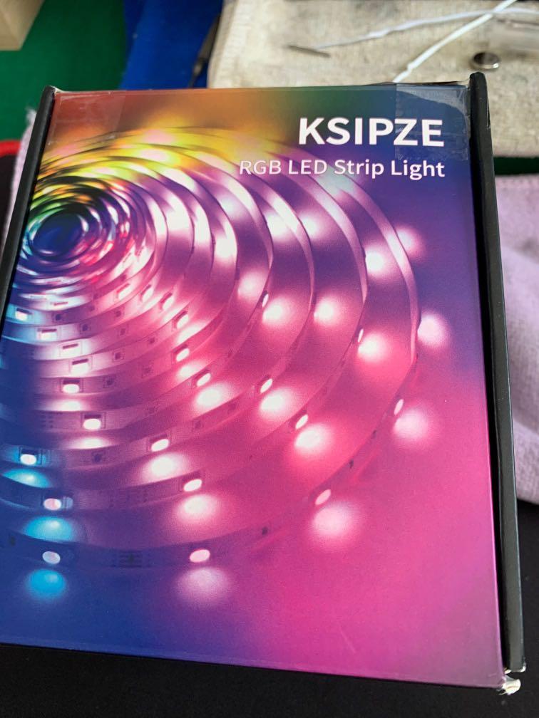KSIPZE RGB LED Strip Light, Everything Else on Carousell