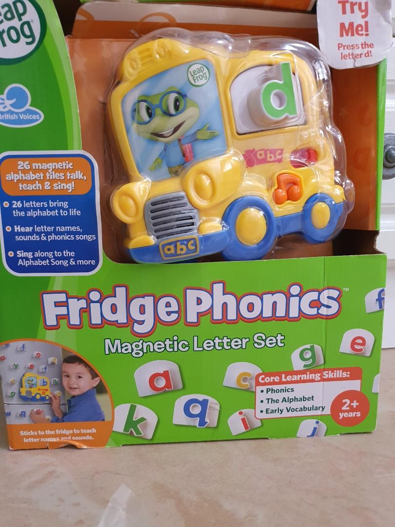 Leapfrog Fridge Phonics Magnetic Letter Set, Babies & Kids, Infant ...