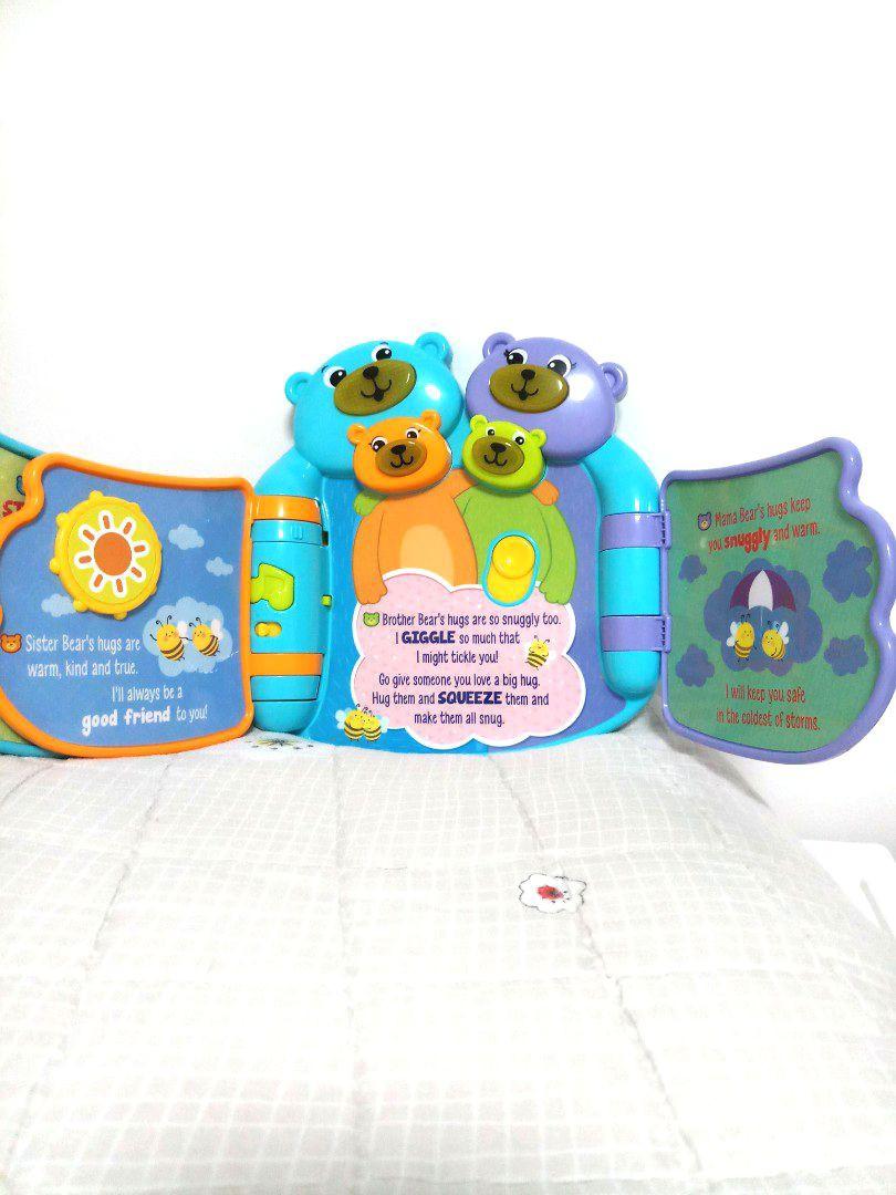Leapfrog Hug and Learn Bears Book, Babies & Kids, Infant Playtime on ...
