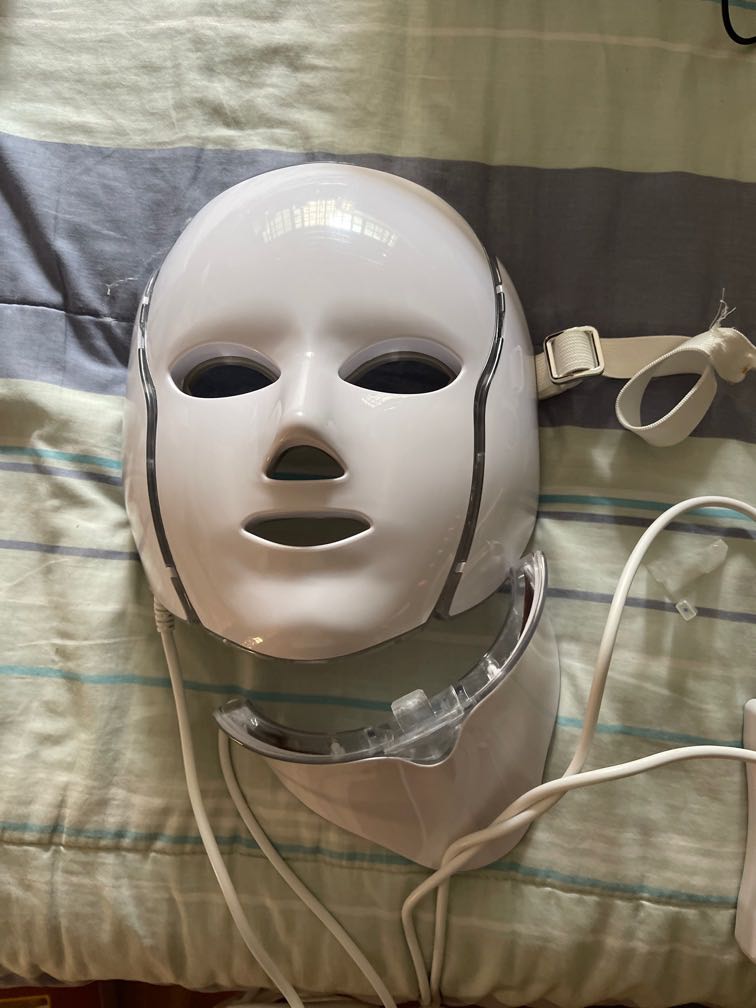 LED face mask multi color for multi use, Beauty & Personal Care, Face ...
