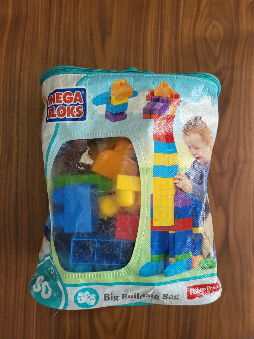 LEGO Mega Blocks 80 pieces, Hobbies & Toys, Toys & Games on Carousell