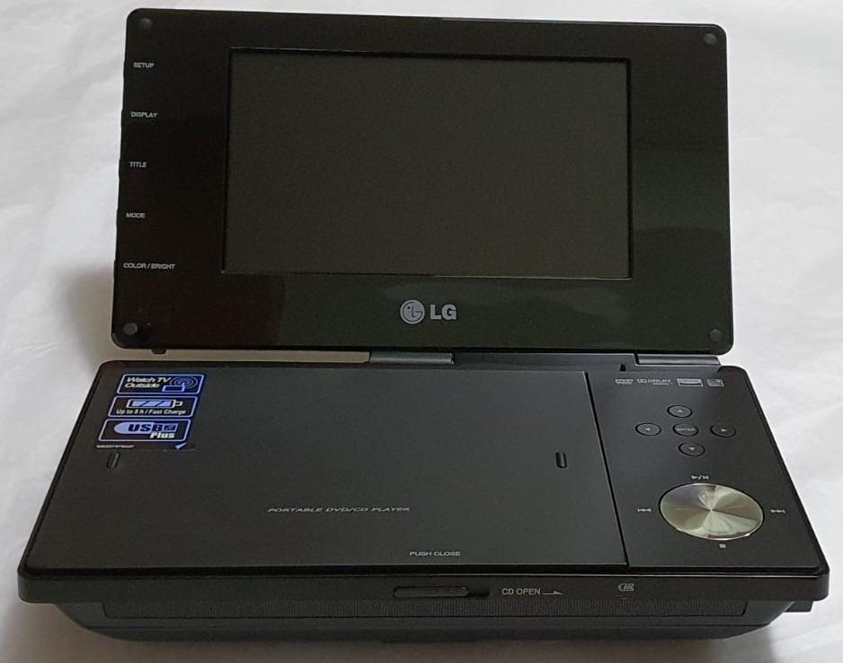 LG Portable DVD Player with TV (DP571D) : 7 WQVGA LCD / Playback of ...