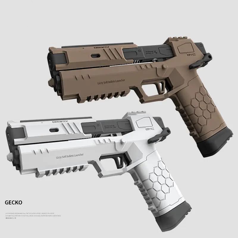 Lizzy Gecko 1.0 (Tan) Foam Blaster, Hobbies & Toys, Toys & Games on ...