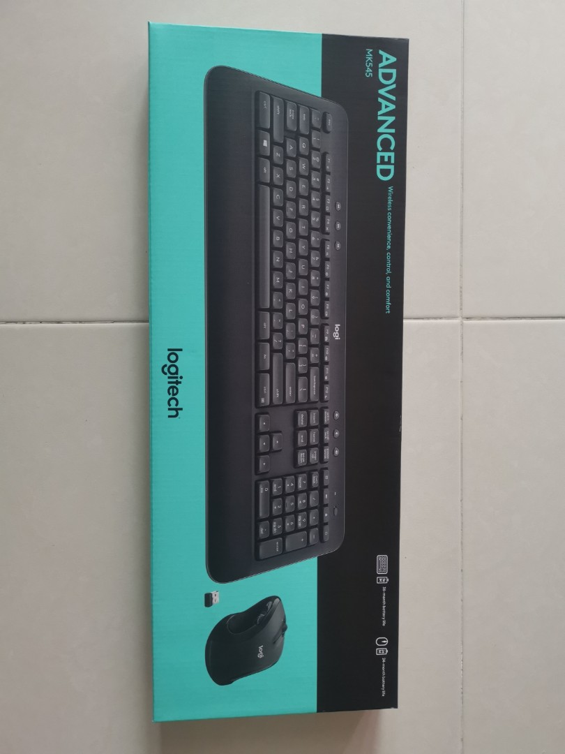 Logitech Advanced MK545 Keyboard/Mouse set, Computers & Tech, Parts & Accessories, Computer ...